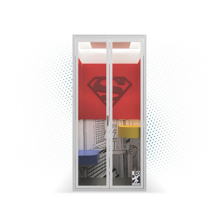 Superman Phone Booth | Cubicall - The Modern Phone Booth