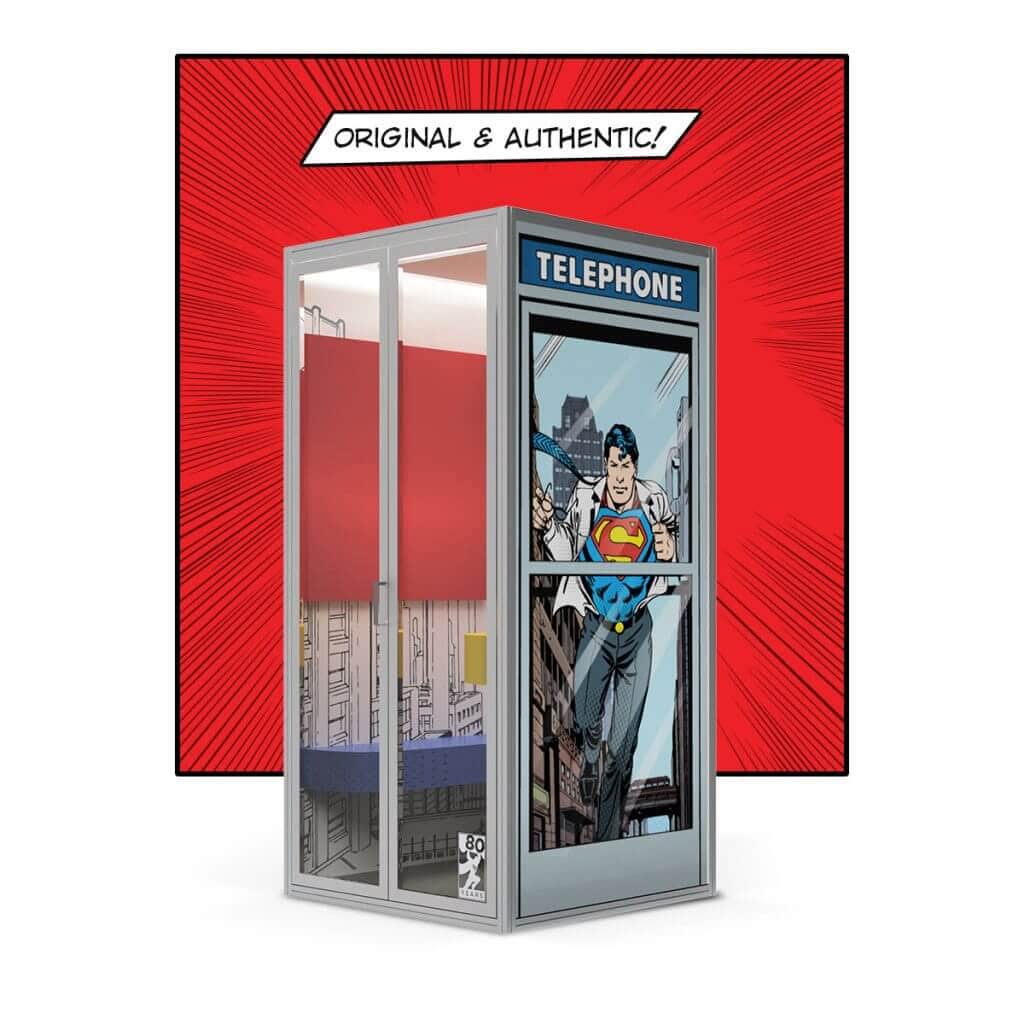 Superman Phone Booth | Cubicall - The Modern Phone Booth