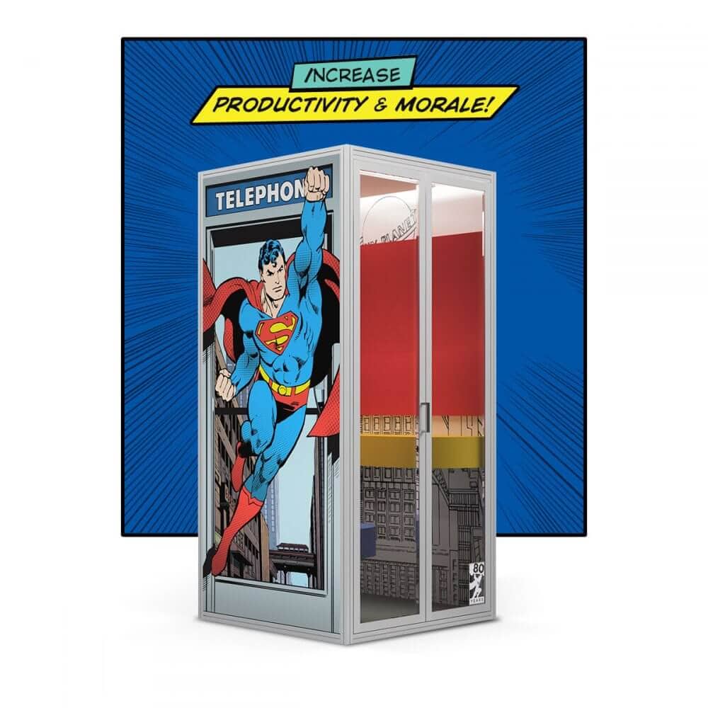 Superman Phone Booth | Cubicall - The Modern Phone Booth