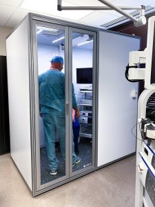 Prefabricated ISO Class 8 Cleanroom Exam Pod - Made in the USA - Cubicall