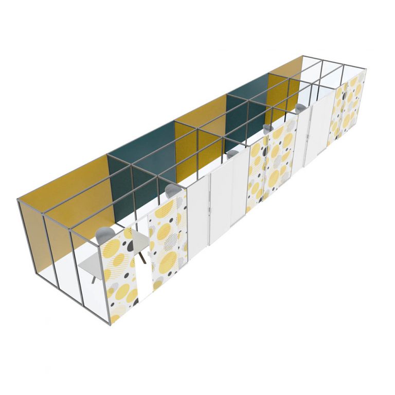 Custom Workspaces - Prefab Modular Office Privacy from Cubicall - Made ...