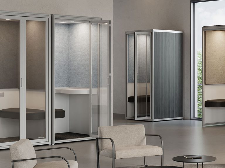 Phone Booth - Prefab Modular Office Privacy from Cubicall - Made in USA