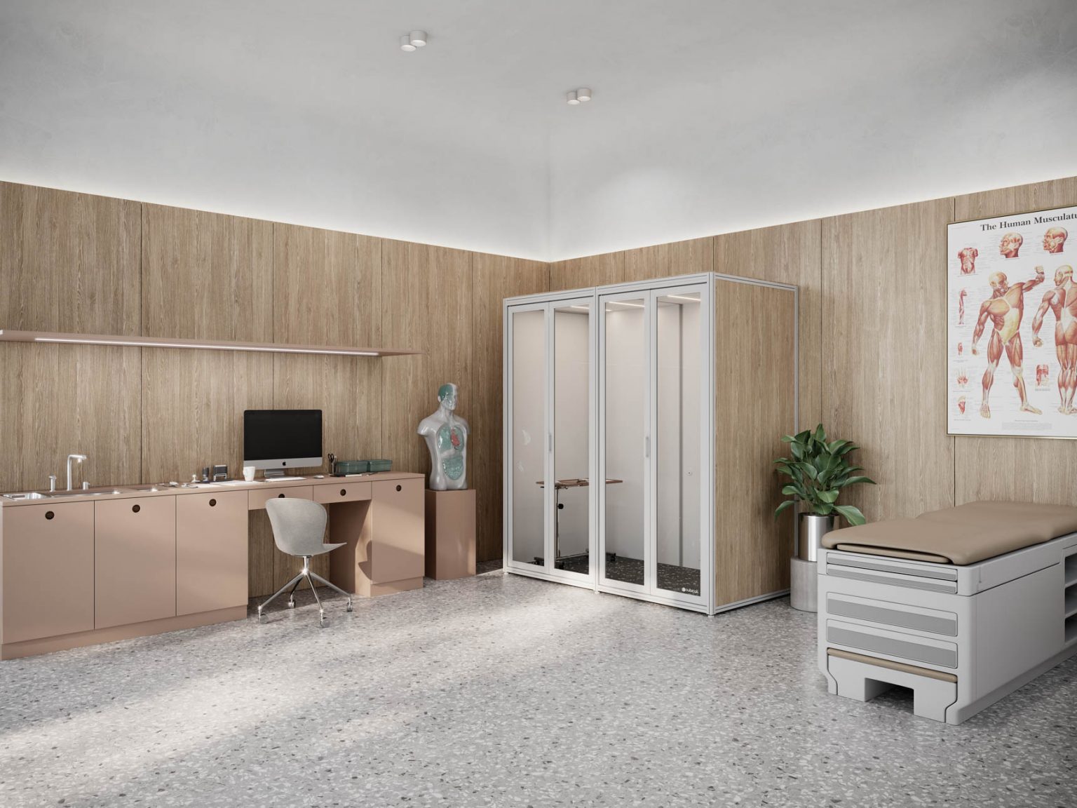 Exam Pod - Prefab Modular Healthcare Solutions Made in the USA