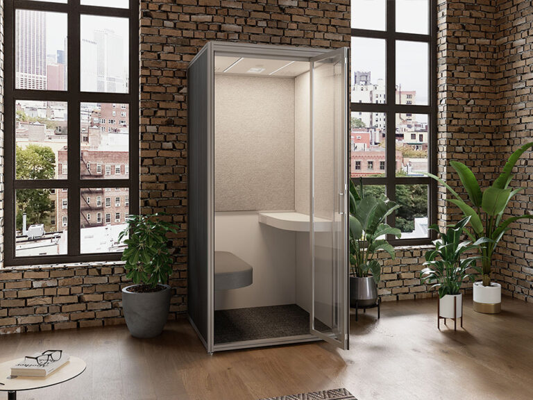 Phone Booth - Prefab Modular Office Privacy from Cubicall - Made in USA
