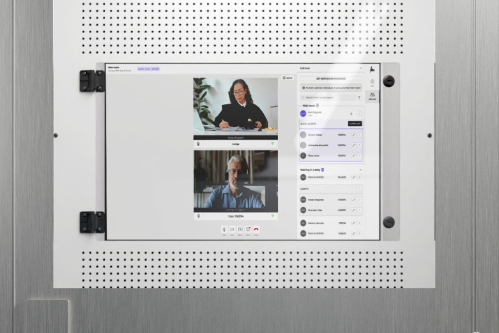 Remote Court Privacy Pods - Virtual Conferencing for Courts