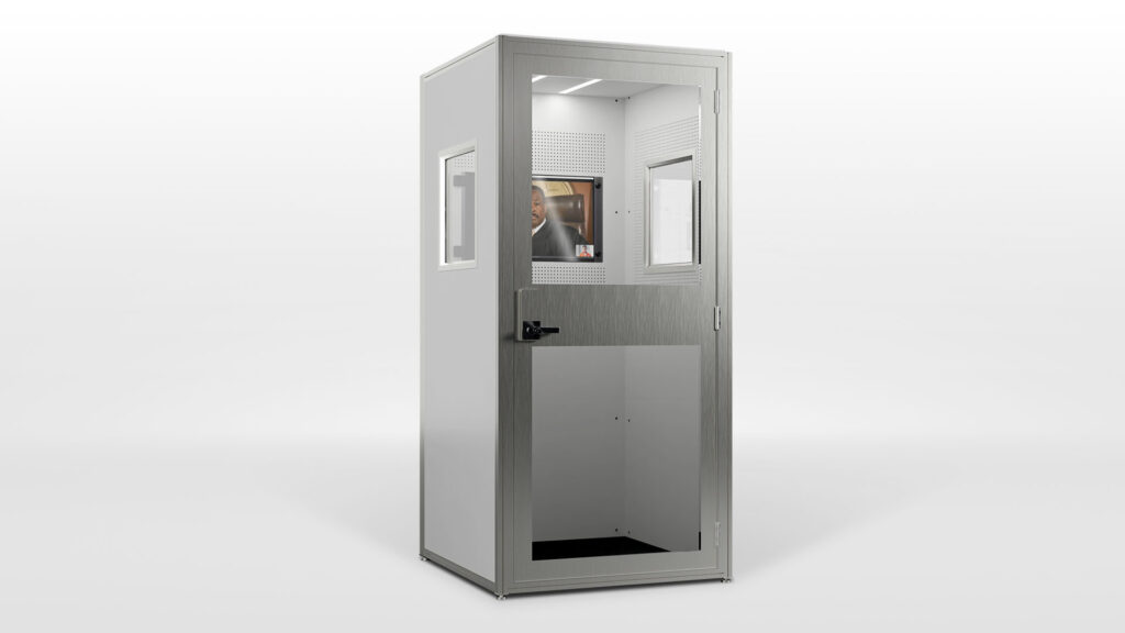 Correctional Court Pods - Remote Court for Correctional Facilities