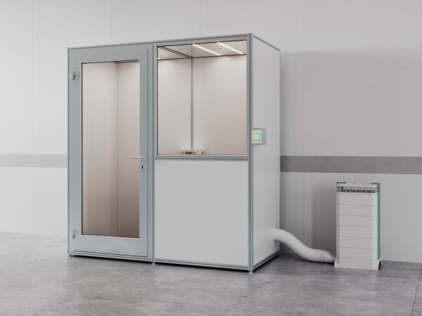 Prefabricated ISO Class 8 Cleanroom Exam Pod - Made in the USA - Cubicall